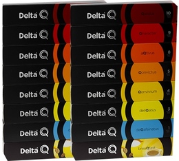Capsules Delta Q : large choix de parfums et intensité | MaxiCoffee